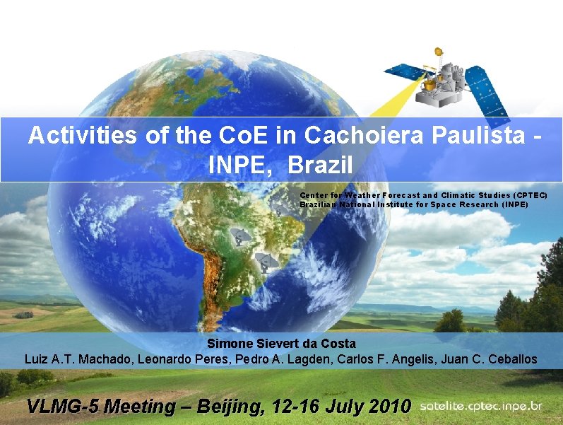 LOGO Activities of the Co E in Cachoiera