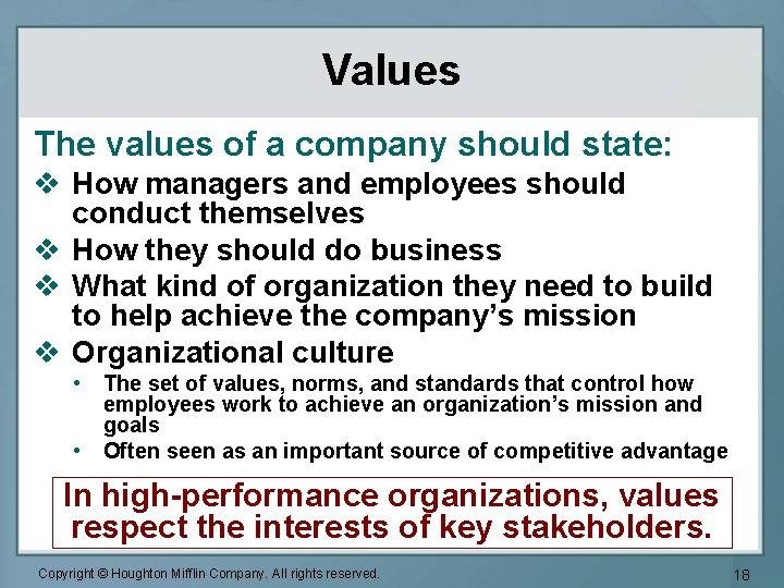 Chapter One Strategic Leadership Managing the Strategy Making