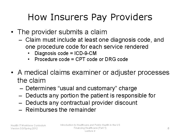 Introduction to Healthcare and Public Health in the