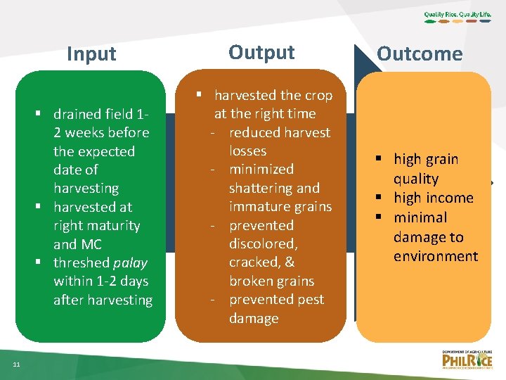 PALAYCHECK SYSTEM FOR IRRIGATED LOWLAND RICE As of