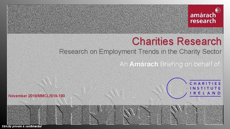 Charities Research on Employment Trends in the Charity