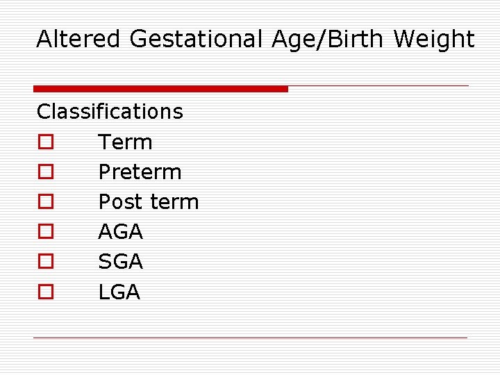 Nursing Care of newborn Newborn Priorities o Initiating