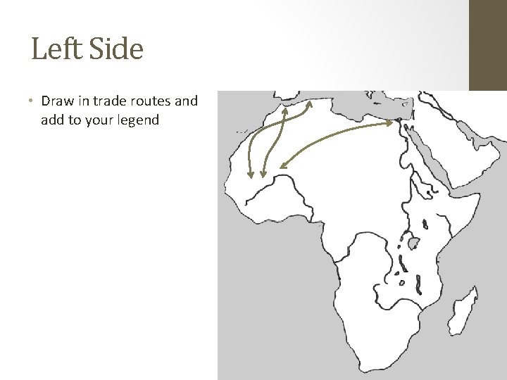 Kingdoms of Africa Mapping On your map of