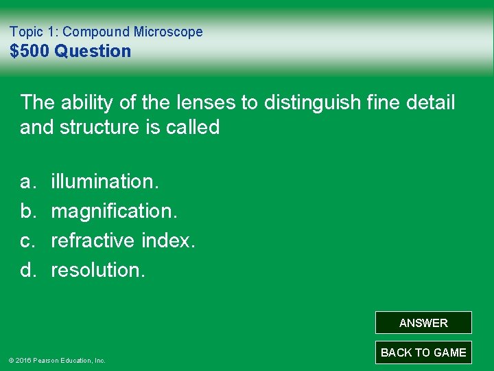 Chapter 3 Observing Microorganisms Through a Microscope Microscopy