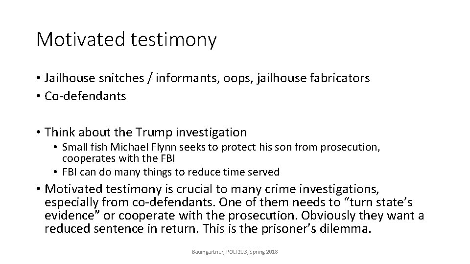 Convicting the Innocent Ch 4 5 Forensics Motivated