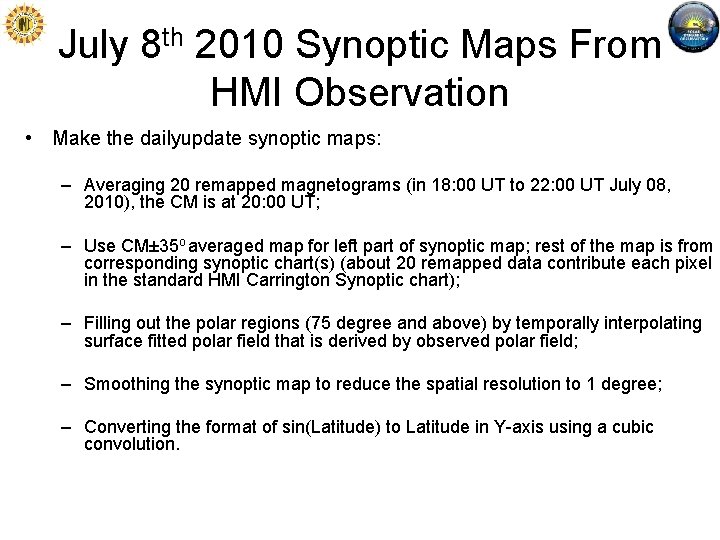 HMI Synoptic Maps of Vector Magnetic Field Yang
