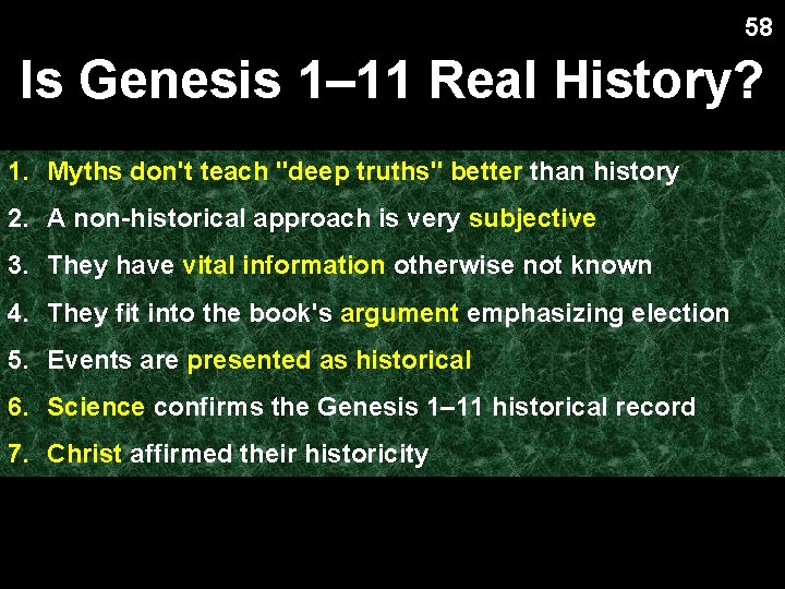 The Geneaology Genesis 5 Dr Rick Griffith Crossroads