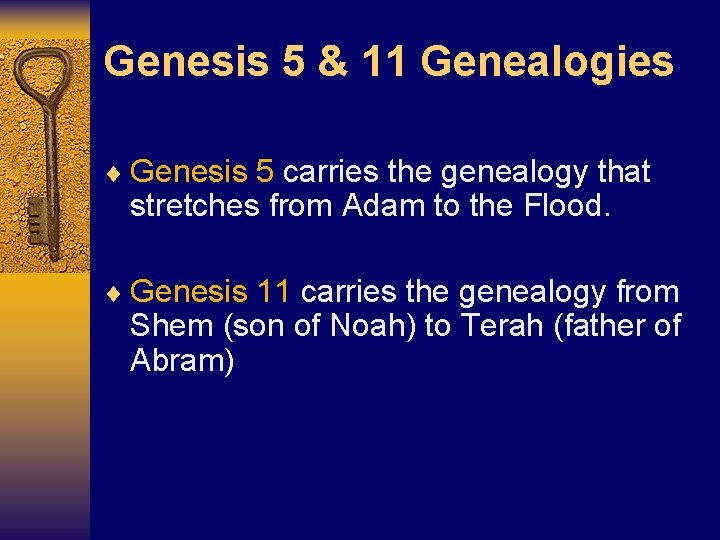 The Geneaology Genesis 5 Dr Rick Griffith Crossroads