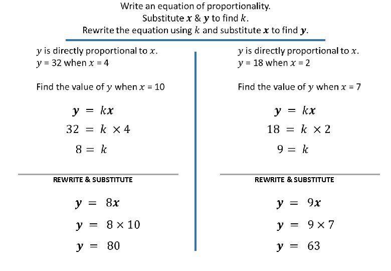 Direct Proportion Demonstration This resource provides animated ...