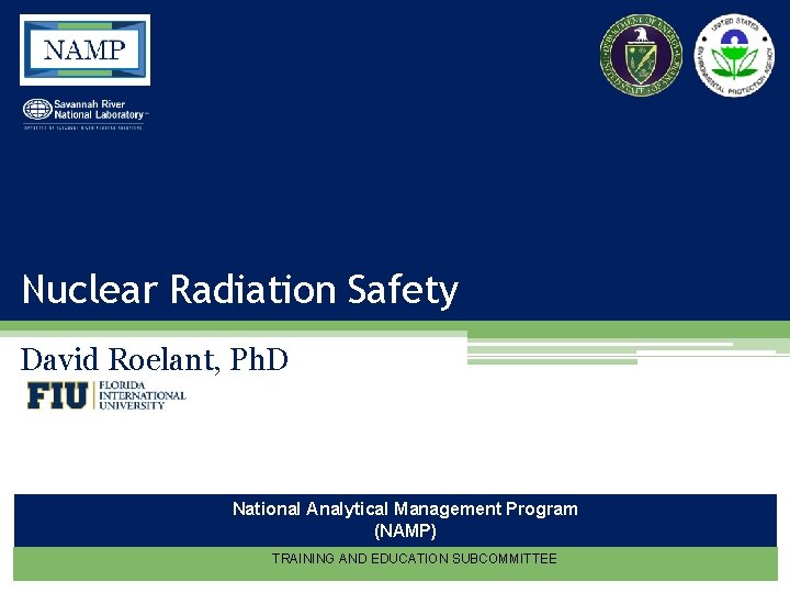 Radiochemistry Webinars Nuclear Radiation Safety In Cooperation with