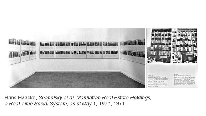 Hans Haacke Condensation Cube 1973 Mel Bochner Measurement