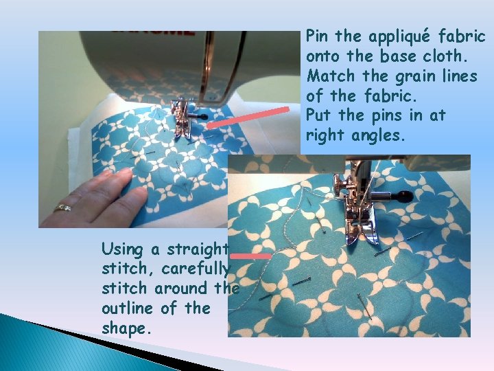APPLIQUE Step by Step AIMS To develop an