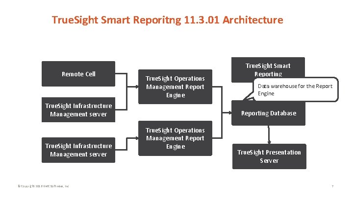 True Sight Smart Reporting 11 3 01 Architecture