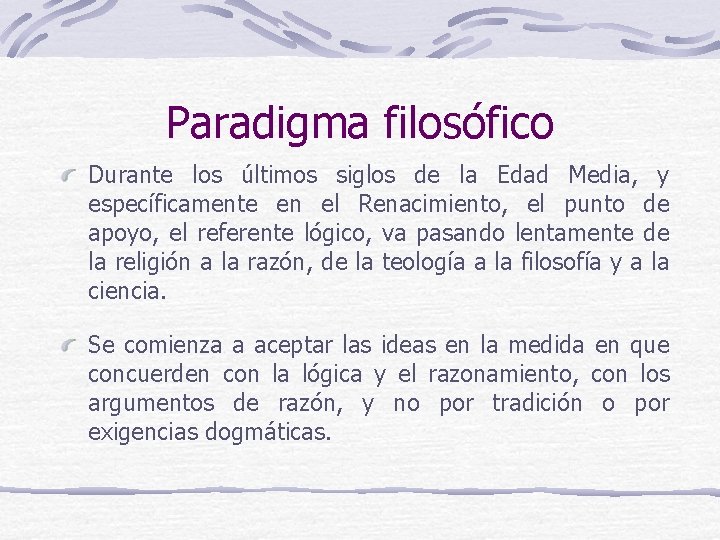 Teora y prctica de las ciencias de la