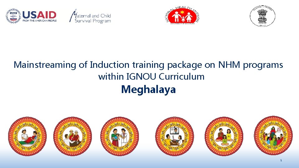 Mainstreaming of Induction training package on NHM programs