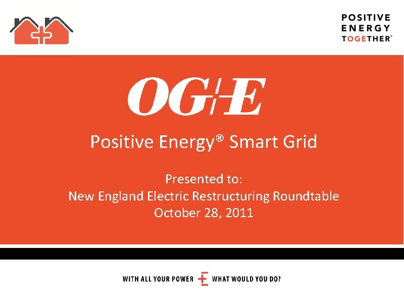 Positive Energy Smart Grid Presented to New England