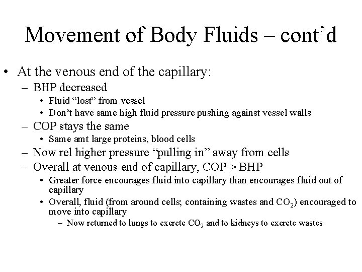 FLUIDS AND ELECTROLYTES Body Fluid Composition Water largest