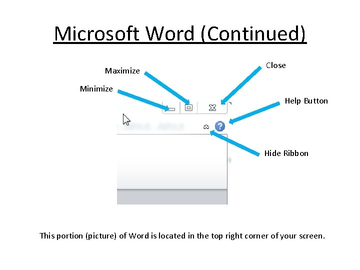 Microsoft Word Basics Mr Lewis Unit A Computers
