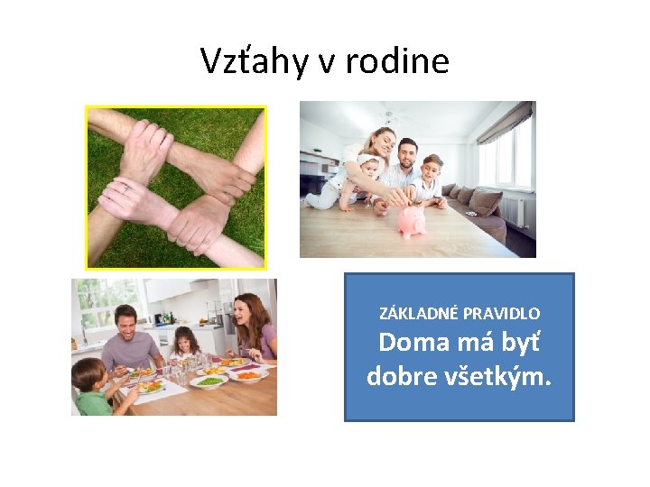 RODINA Kto tvor rodinu deti otec mama rodina