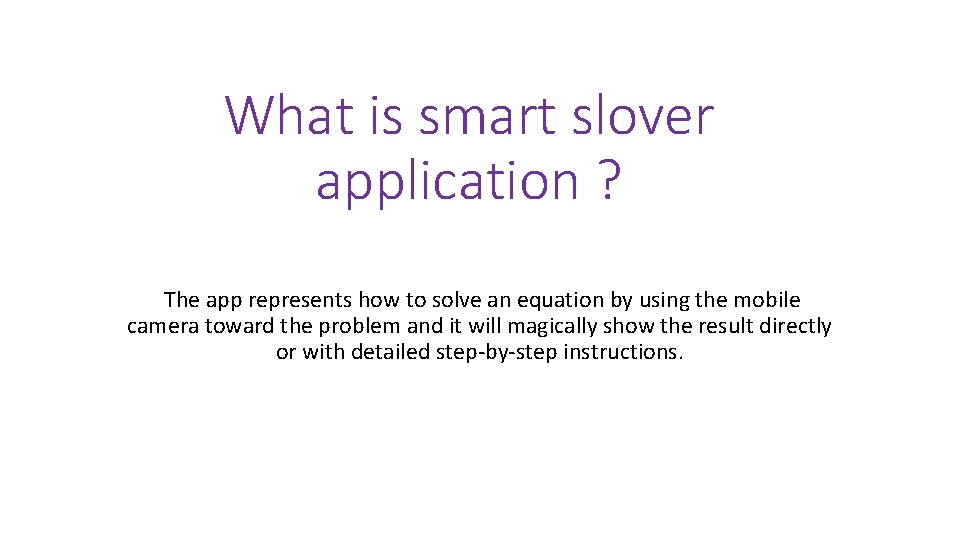 Smart Solver App By Dalia Ratrout Maram Mayaleh