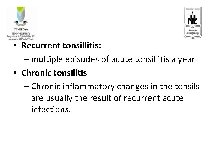 Unit 1 Tonsillitis PRESENTED BY REVIEWED BY Ms