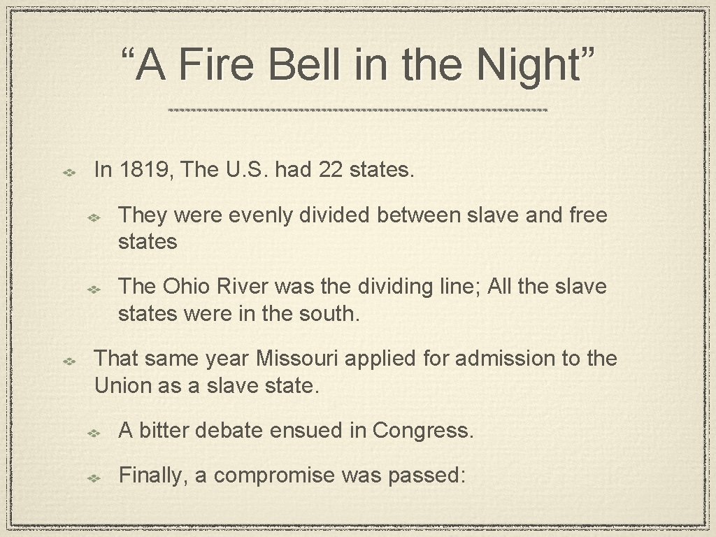 Secession and Civil War Chapter 5 Chapter Preview