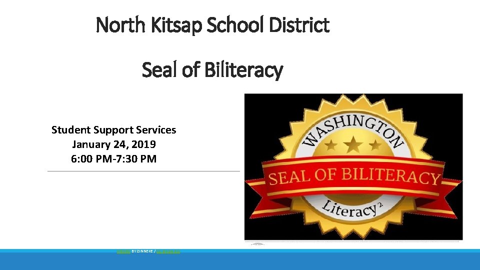 North Kitsap School District Seal of Biliteracy Student
