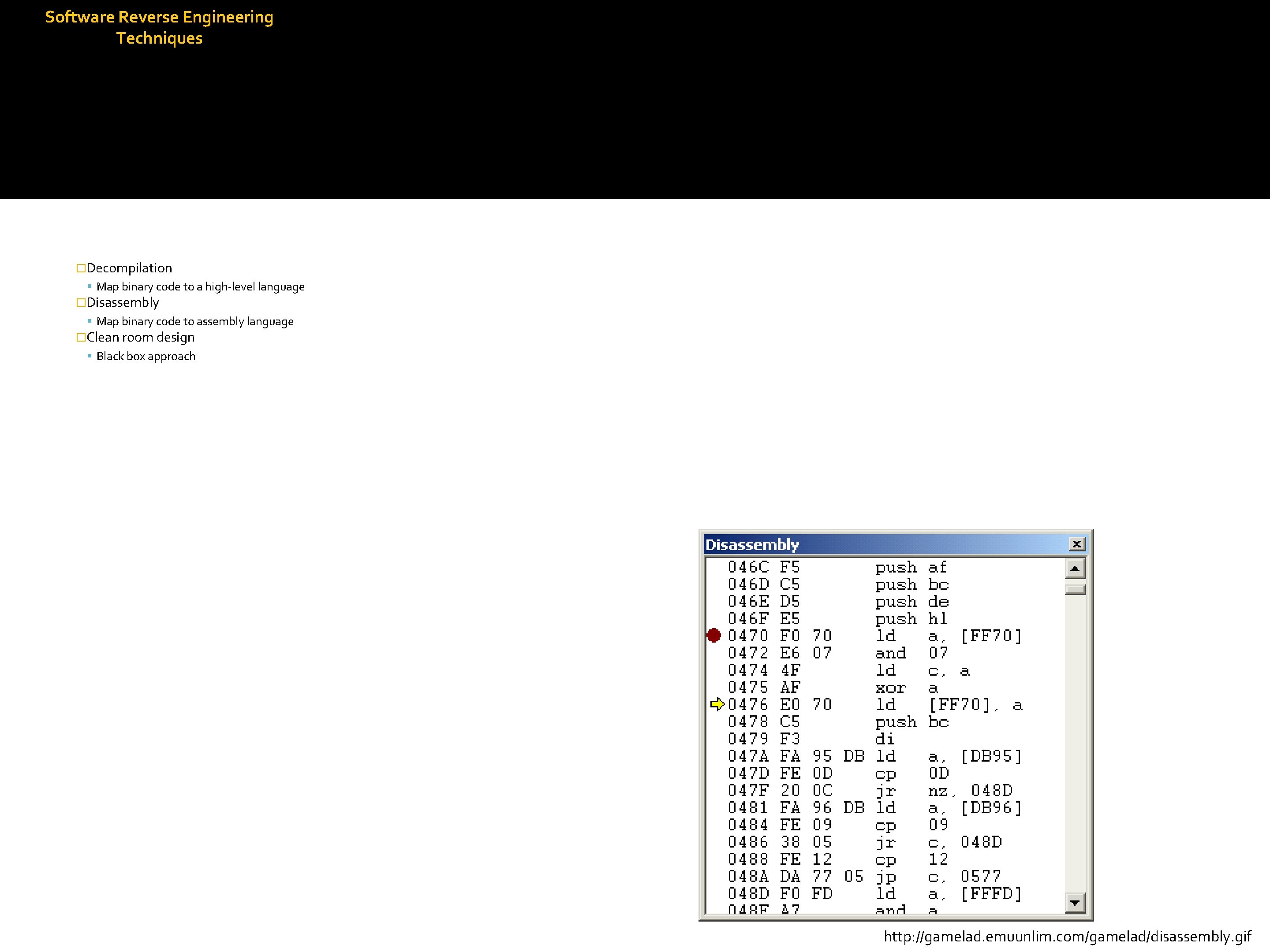 What is Software Reverse Engineering Alex Summer Dennis