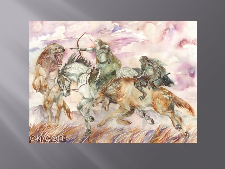 Wilki Pajki Ory w powieci Hobbit czyli tam