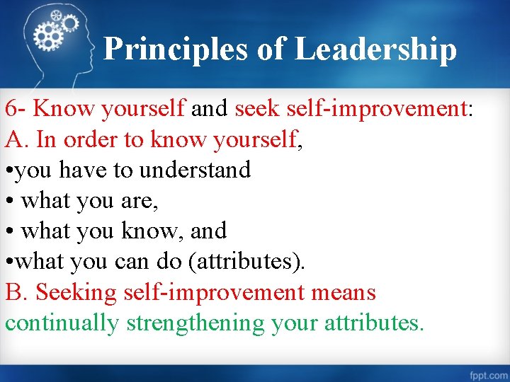 Principles of Leadership Prof Mahmoud Abu Daff Third