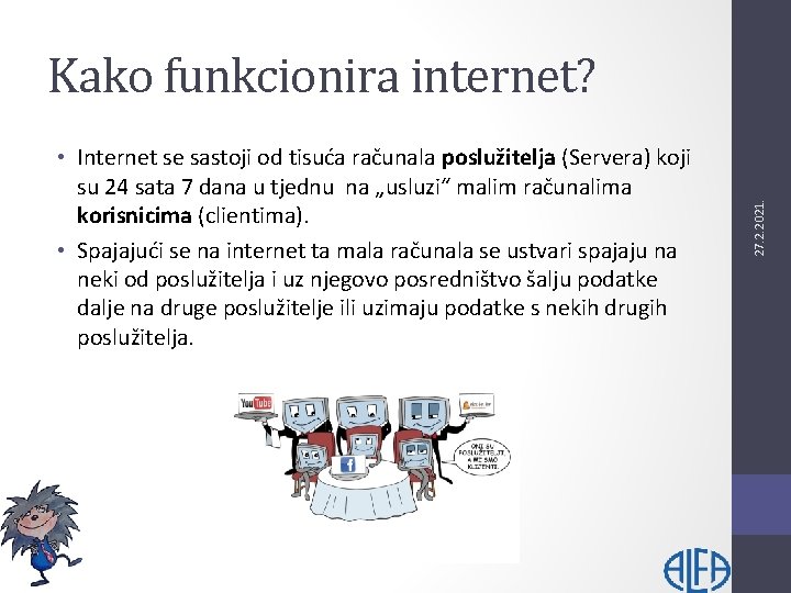 5 Internet 5 1 Struktura interneta Internet je