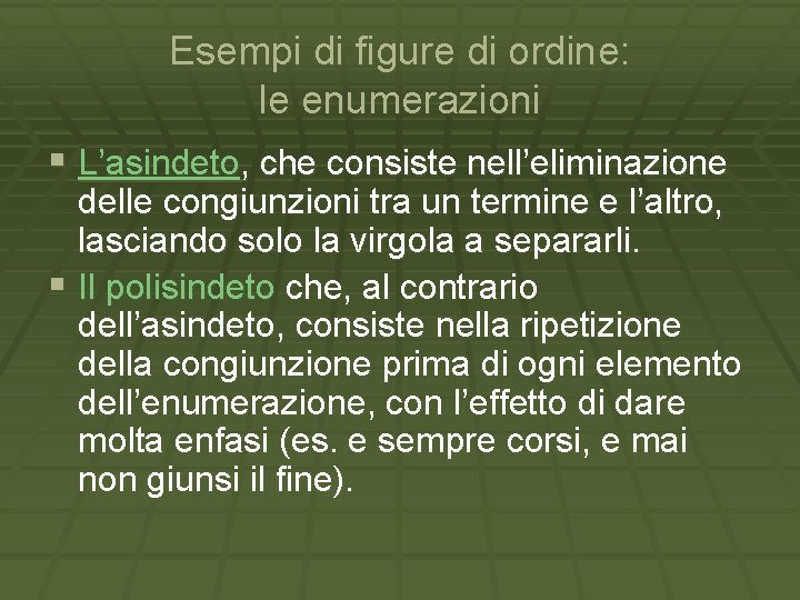 Le figure retoriche Un percorso di sintesi Federica