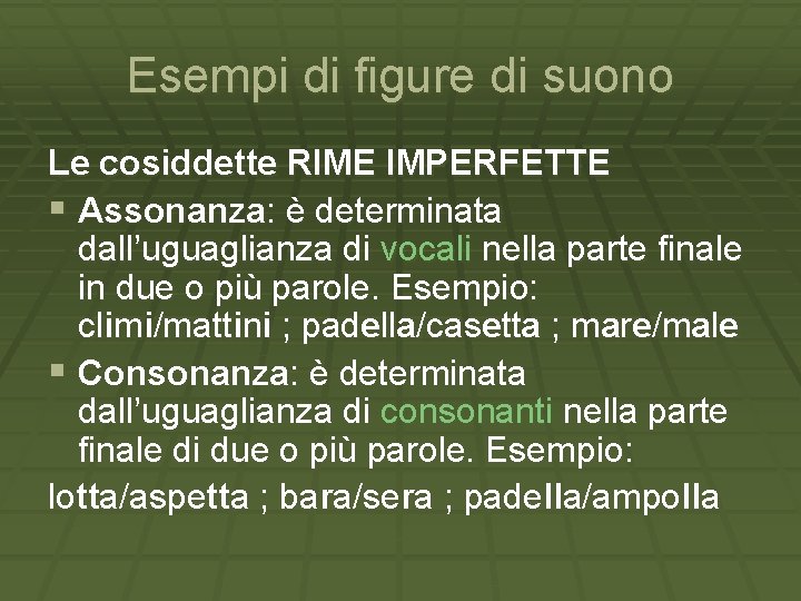Le figure retoriche Un percorso di sintesi Federica