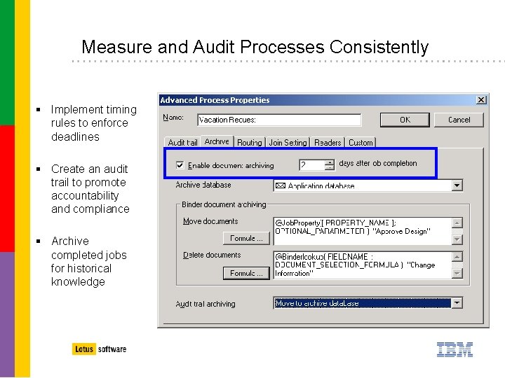 Lotus Workflow Process Management for the Enterprise Business