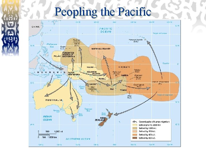 Australia and Oceania Interplay between European and indigenous