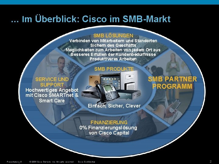 Das neue Cisco SMB Partner Programm mehr Umsatz