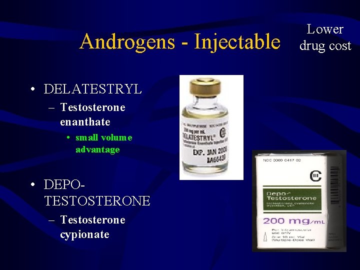 Androgens in the Aging Male What the world