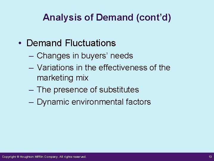 Part Eight Pricing Decisions 21 Pricing Concepts Objectives
