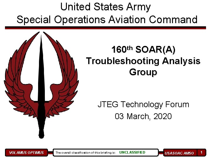 United States Army Special Operations Aviation Command 160