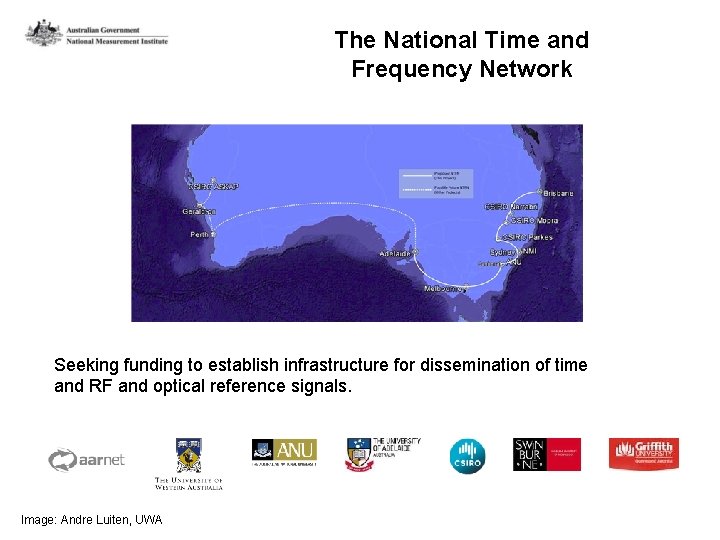 Status report current and future activities at NMIA