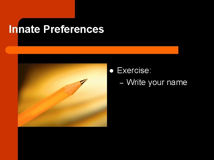 TYPE PREFERENCES Carl Jung l Choleric l Sanguine