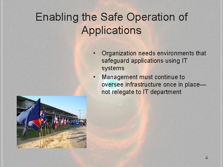 Introduction Primary mission of information security is to