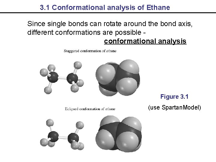 Carey Chapter 3 Conformations of Alkanes and Cycloalkanes