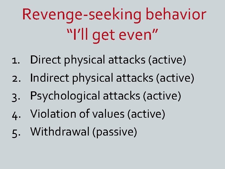 PowerSeeking Behavior Like attention seeking behavior powerseeking is