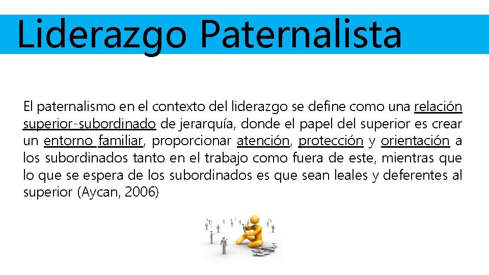 Liderazgo Paterna por Barrera Rojas Nancy De la