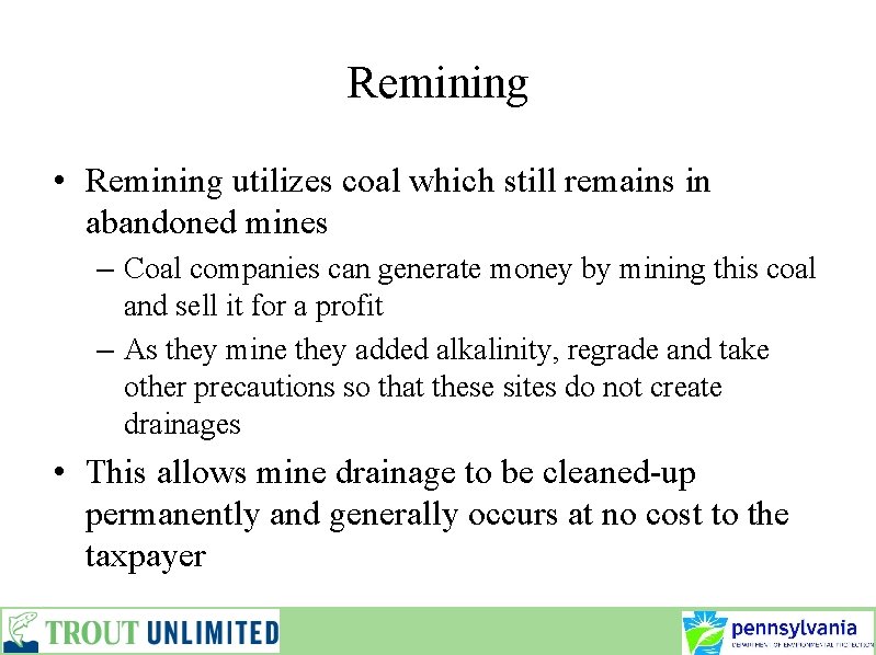 Treatment of Abandoned Mine Drainage An Overview of
