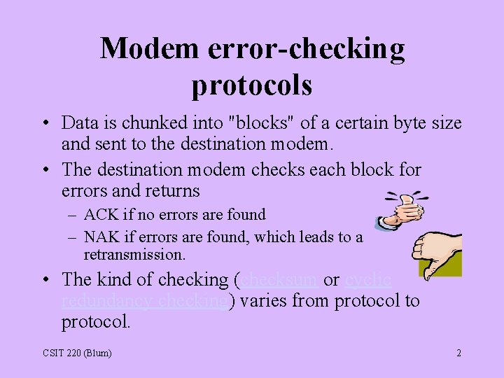 Packets Frames and Error Detection Based on Chapter