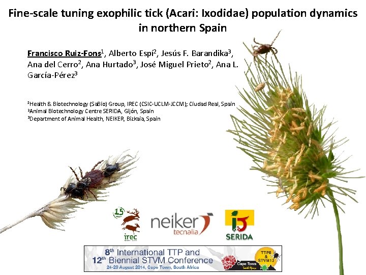 Finescale tuning exophilic tick Acari Ixodidae population dynamics