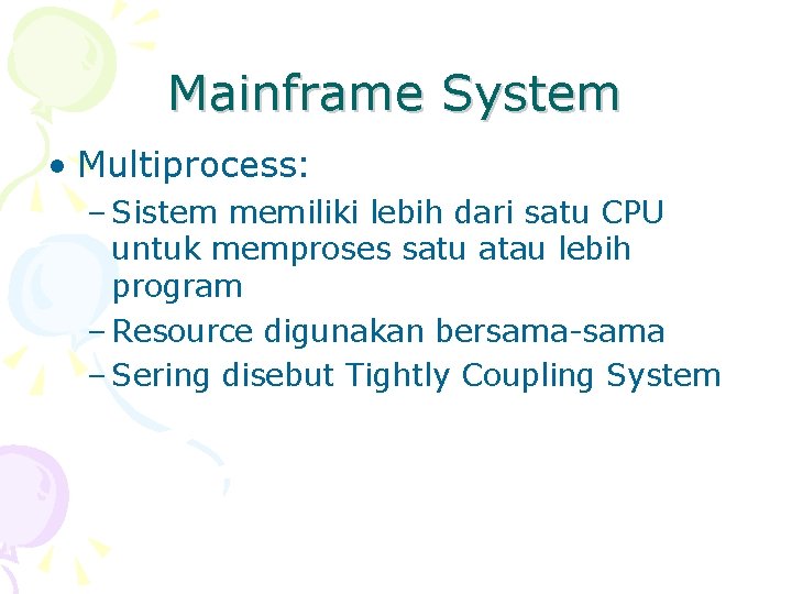 Sistem Operasi 1 Struktur Sistem Komputer Komponen Dasar