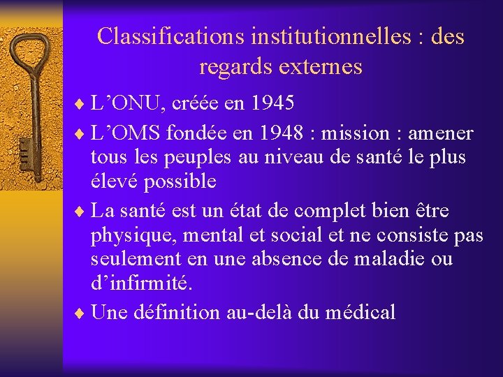 Processus de classification en APA Master 2 RAPA